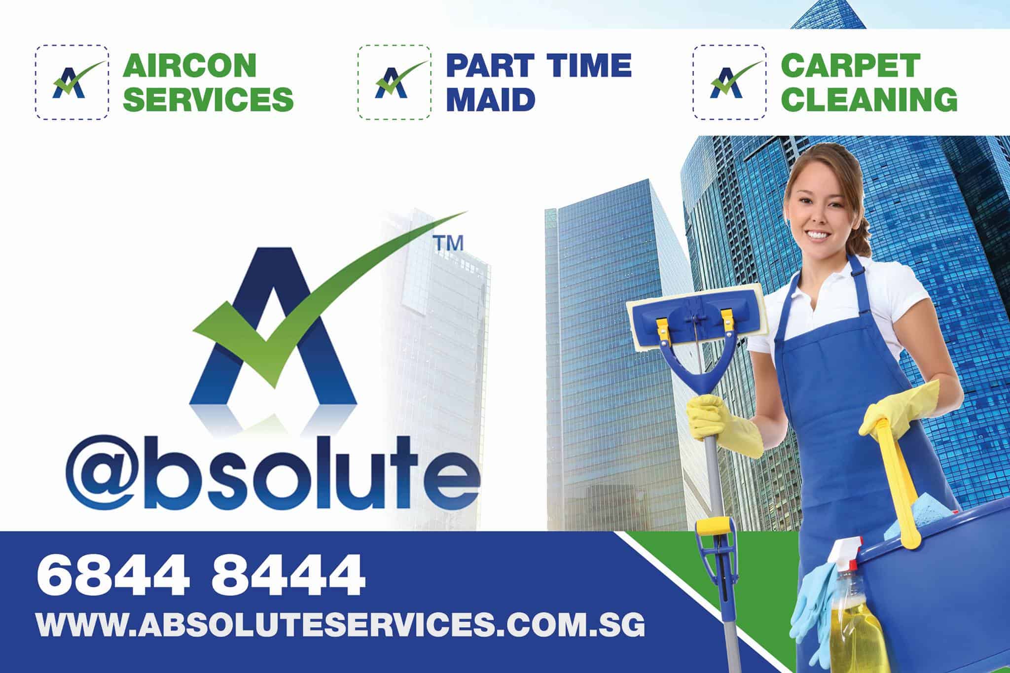 @bsolute Services - Part Time Maid, Carpet Cleaning & Aircon Services